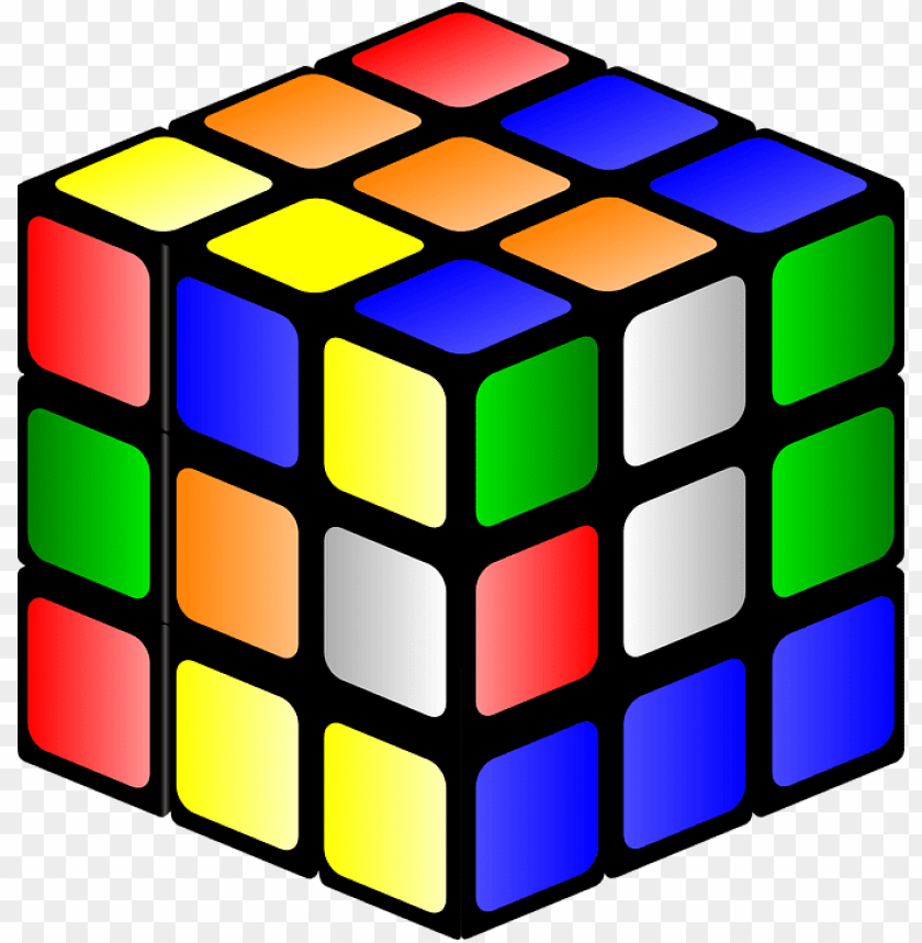 Free download | HD PNG glowing multicolor rubiks cube transparent png clipart png photo - 29595 ...