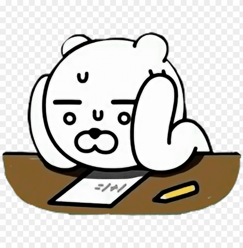 Free download | HD PNG ryan bear kakaofriends kakao cute kawaii bts ...
