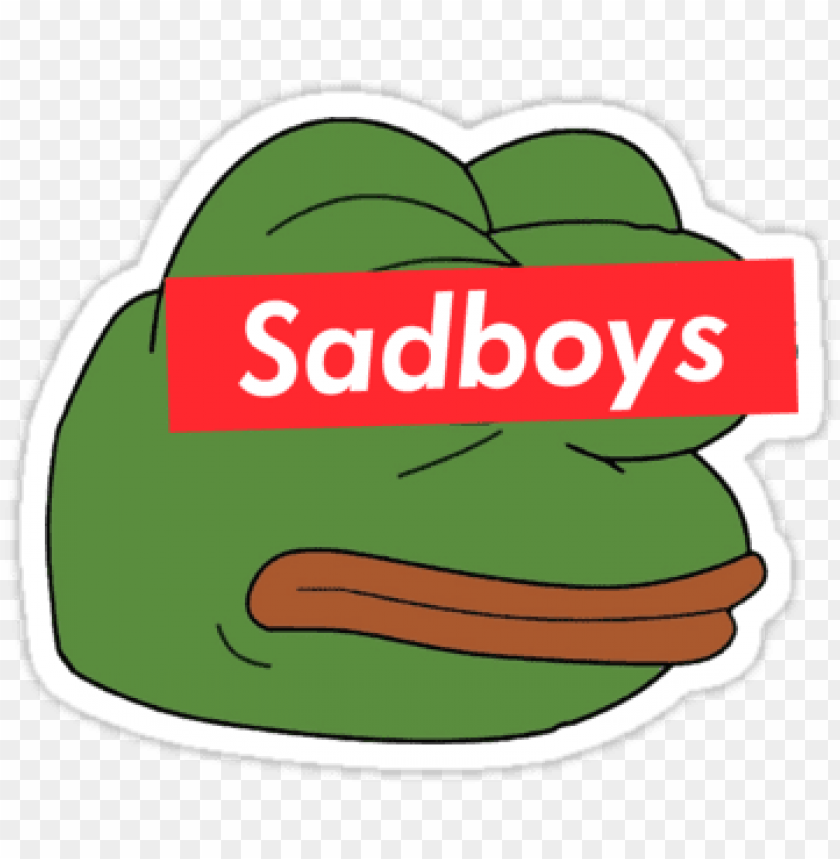 Free download | HD PNG sad frog square sticker 3 x 3 PNG transparent ...