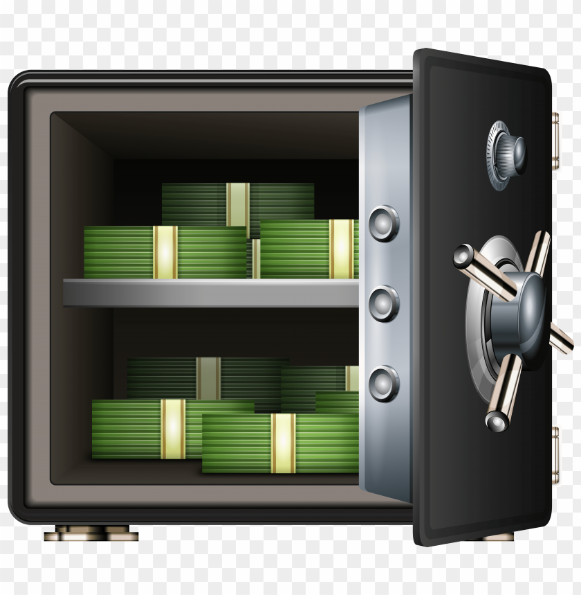 Free download | HD PNG steel safe with money inside png clipart png ...