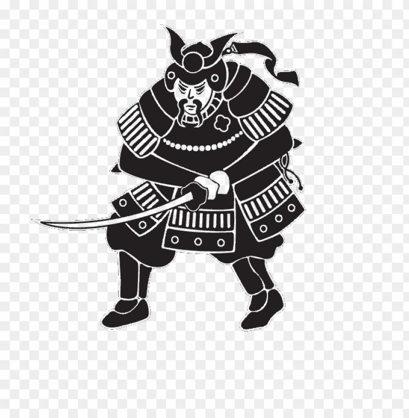 Free download | HD PNG armored samurai holding sword illustration ...