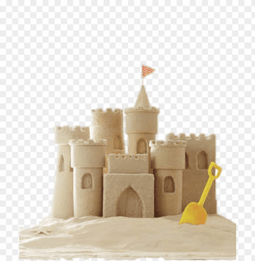 Free download | HD PNG sand castle yellow spade PNG transparent with ...