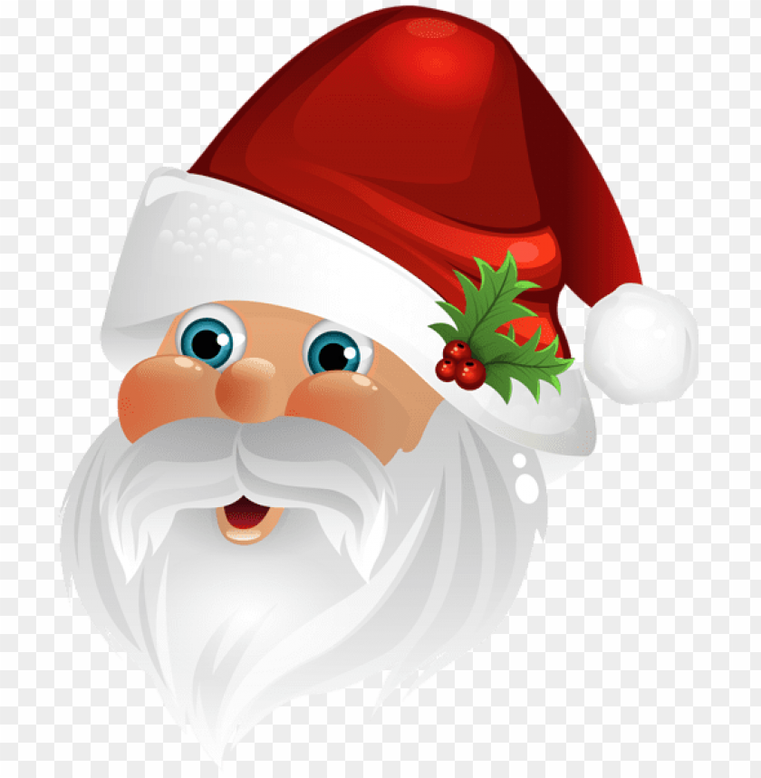 Free download | HD PNG santa claus face transparent PNG Images 40603 ...