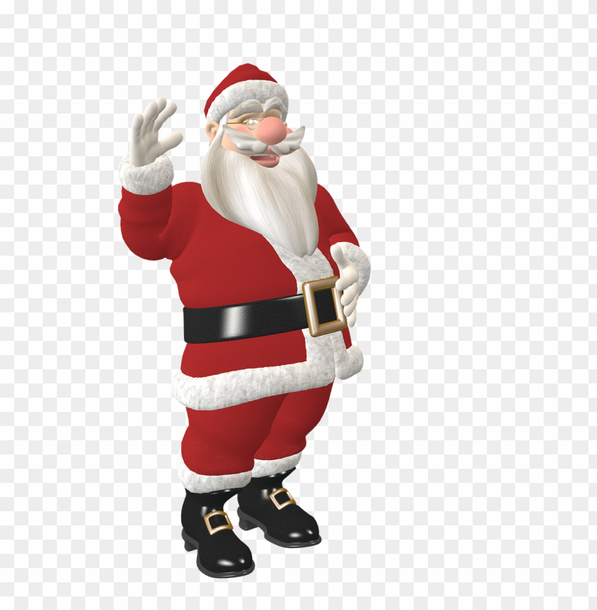 Free download | HD PNG santa claus waving PNG transparent with Clear ...