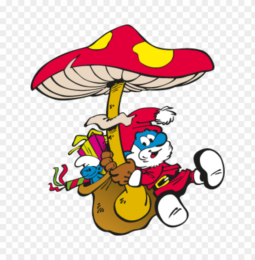 Free download | HD PNG santa smurf vector free download | TOPpng