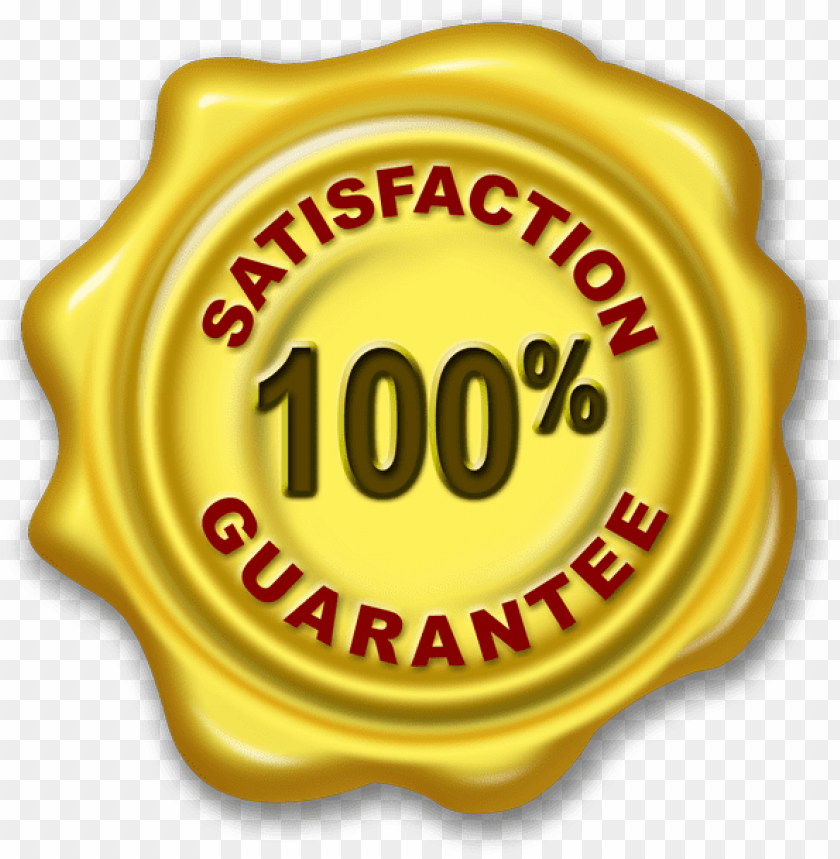 Free download | HD PNG satisfaction guarantee wax seal 100 satisfaction ...