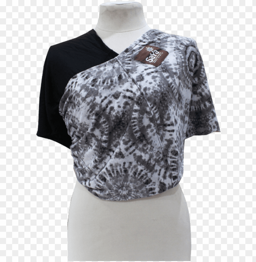 Free download | HD PNG saya semi stretch knit baby carrier blouse PNG ...