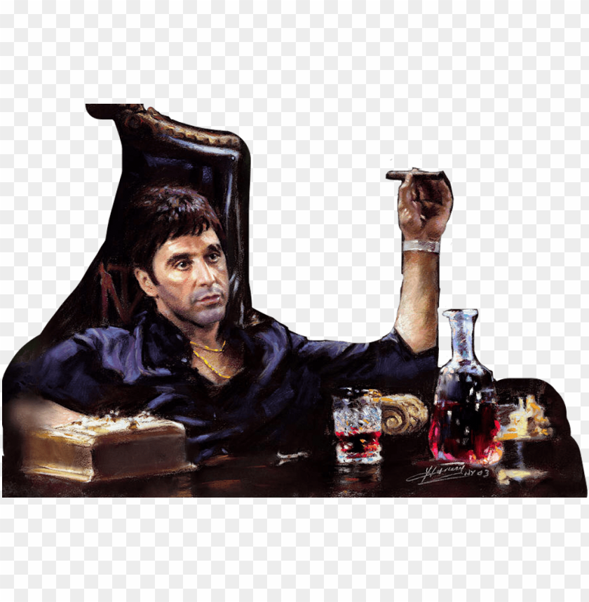 Free download | HD PNG scarface sticker PNG transparent with Clear ...