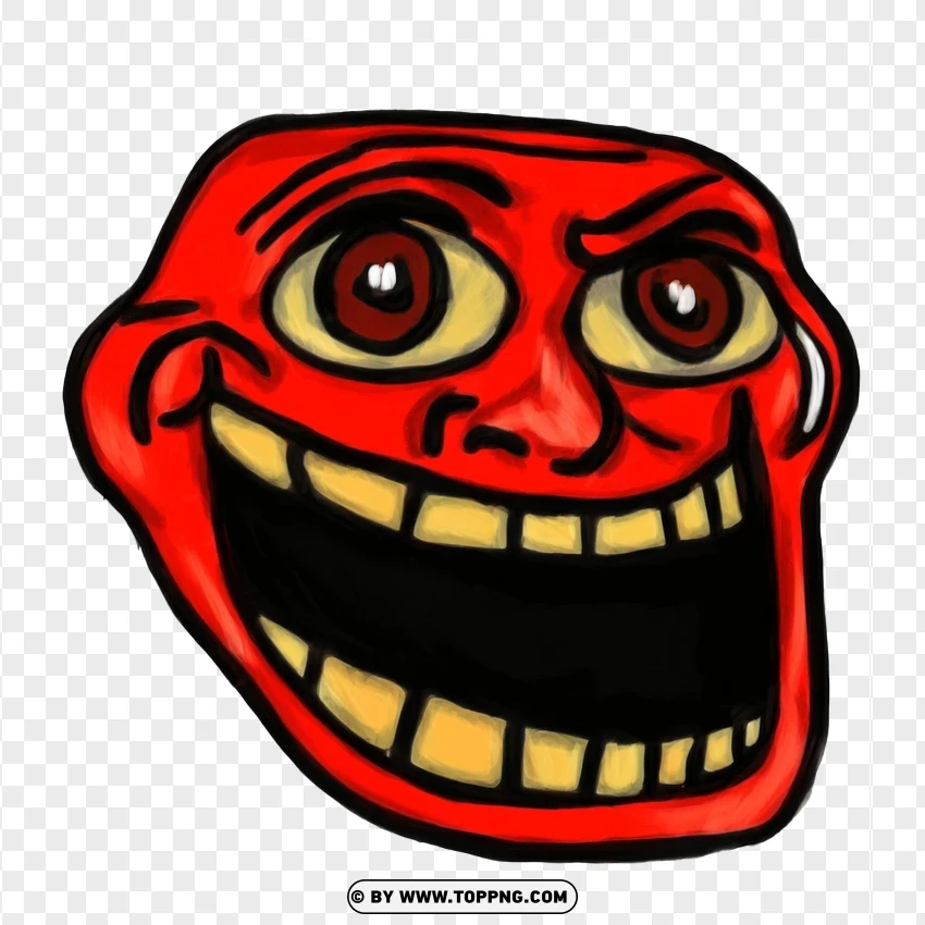 Troll Face Clipart Background free PNG | TOPpng