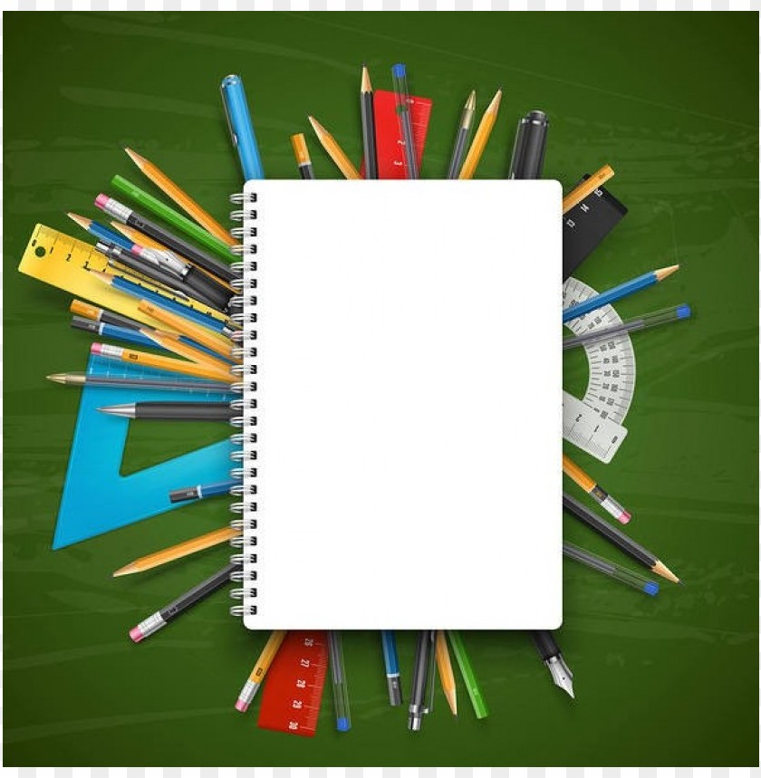 Free download | HD PNG school board and notebook clipart png photo ...
