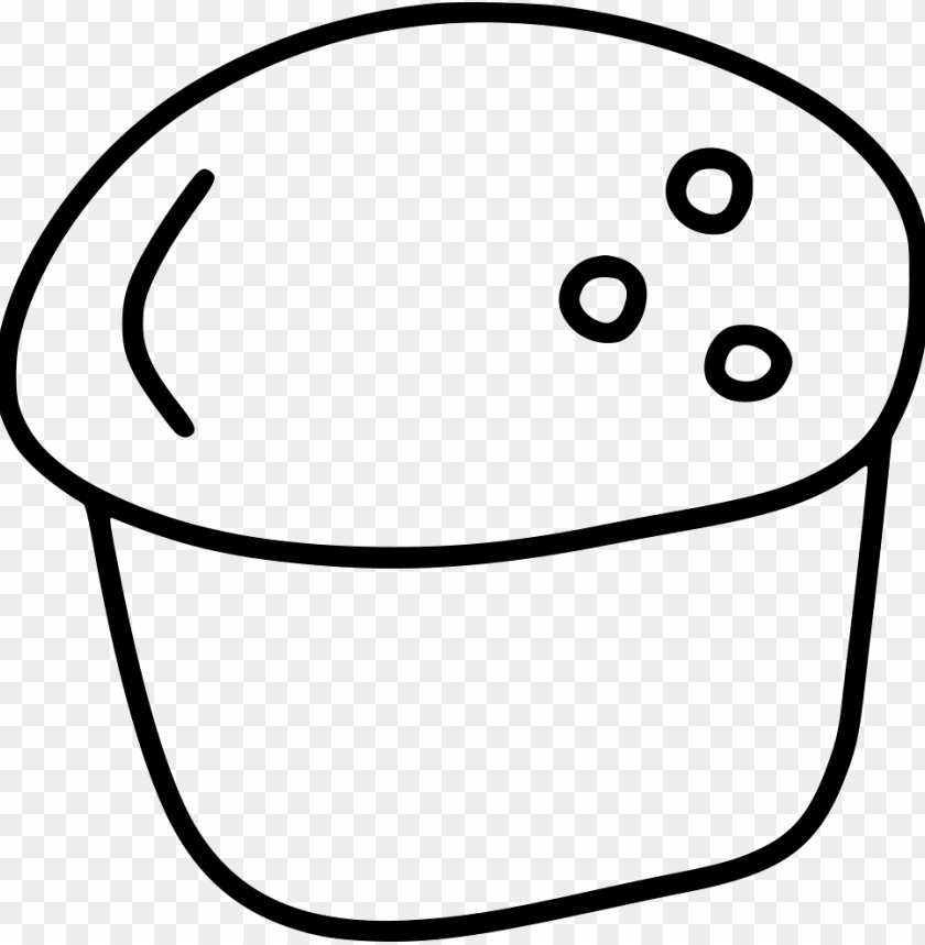 Free download | HD PNG scone pastry dessert cake bake comments line art ...