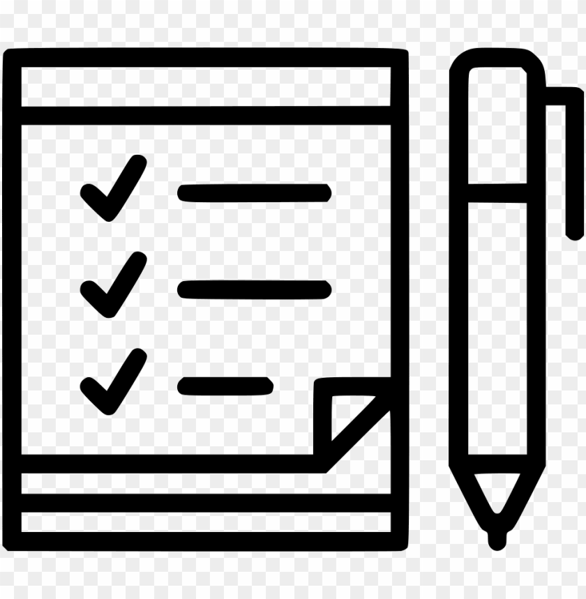 Free download | HD PNG scrapbook notes todo list tasks do list icon PNG ...