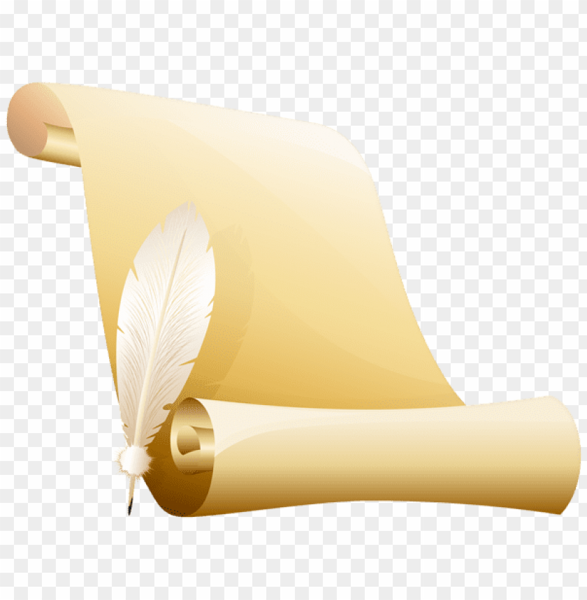 Free download | HD PNG scrolled paper and quill clipart png photo ...