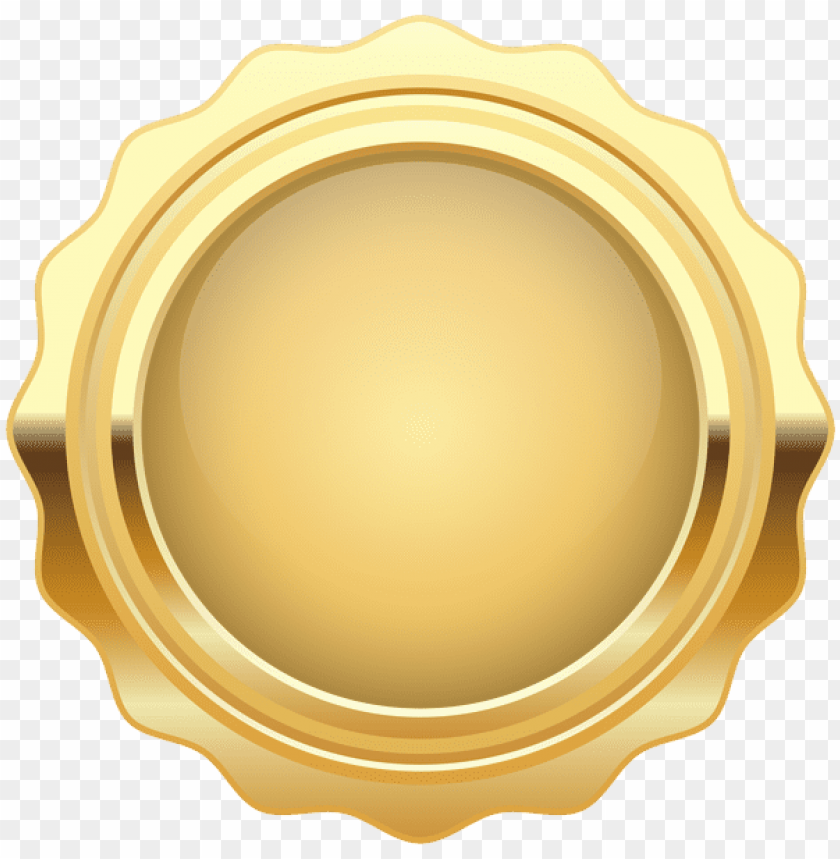Free download | HD PNG seal badge gold clipart png photo - 50080 | TOPpng