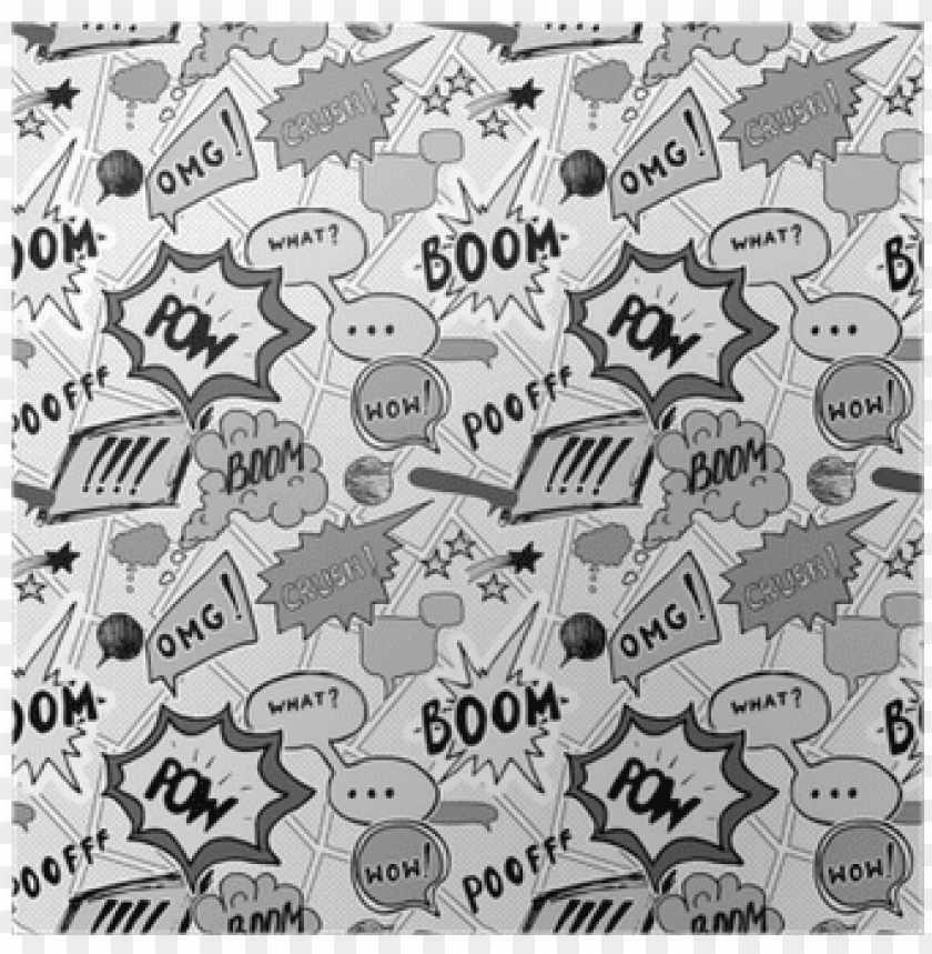 Free download | HD PNG seamless pattern background with handdrawn comic ...