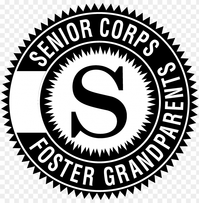 Free download | HD PNG senior corps foster grandparents logo black and ...