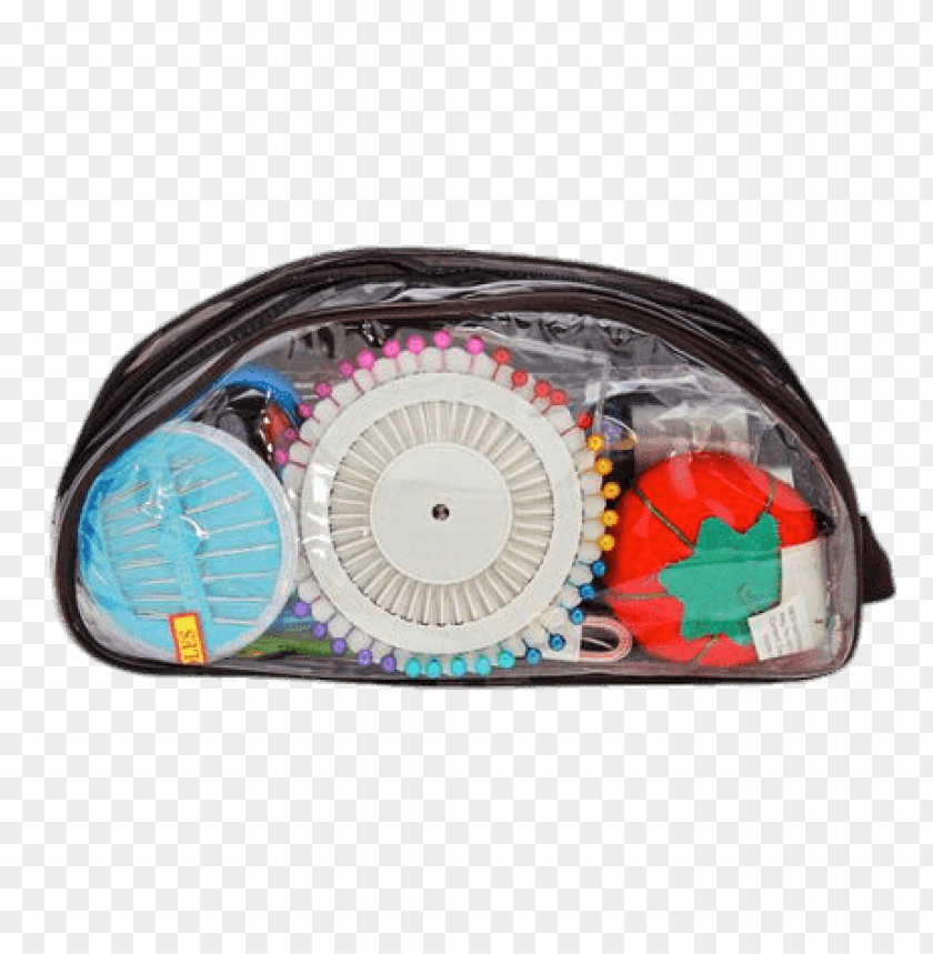 Free download | HD PNG sewing kit in transparent plastic bag PNG ...