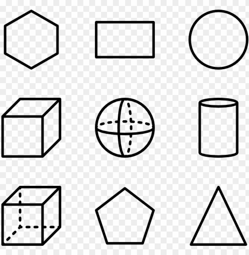 Free download | HD PNG shapes geometric shapes icon pack PNG ...
