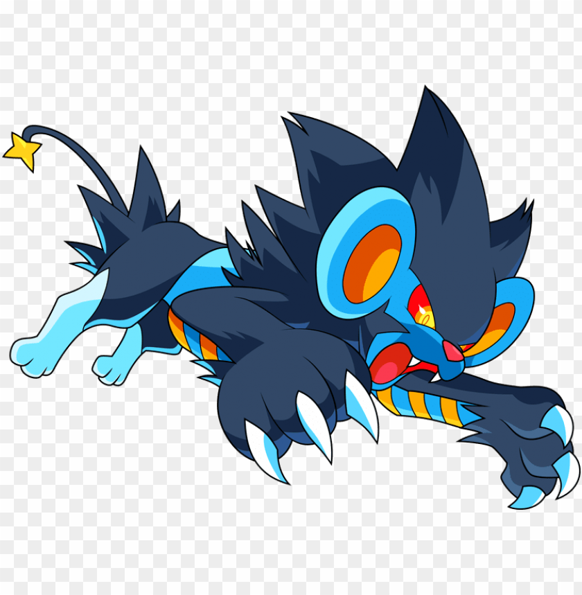 Free download | HD PNG shiny luxray pokédex luxray pokemo PNG ...