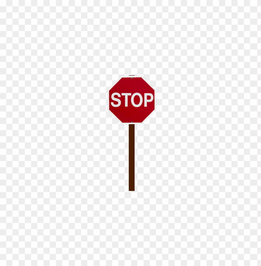 Free download | HD PNG stop sign with miniature version on post - Image ...