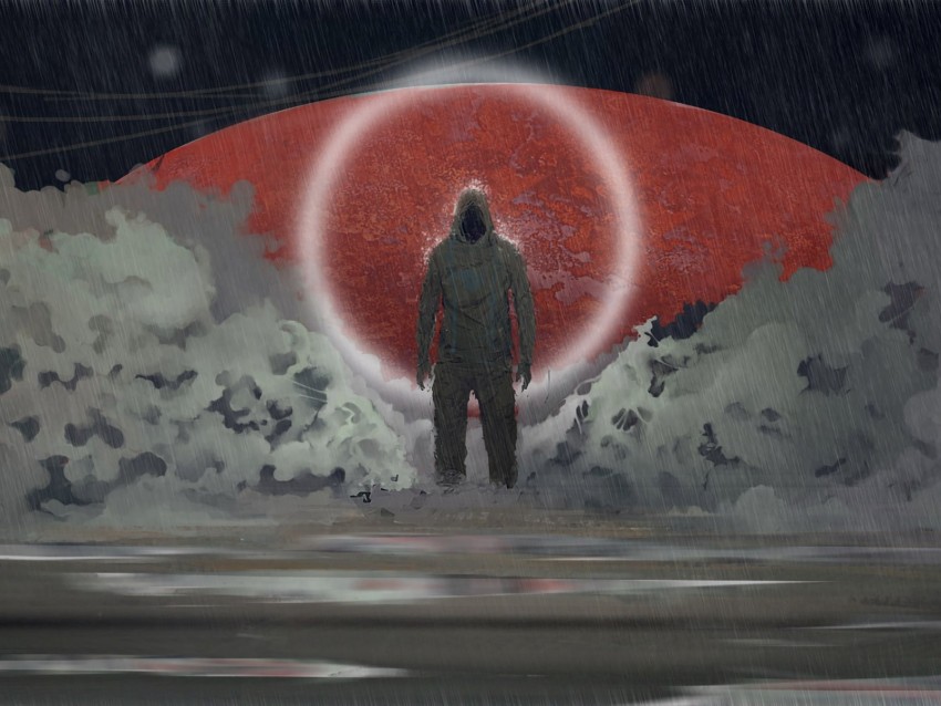 Free download | HD PNG silhouette demon art rain circle 4k wallpaper ...