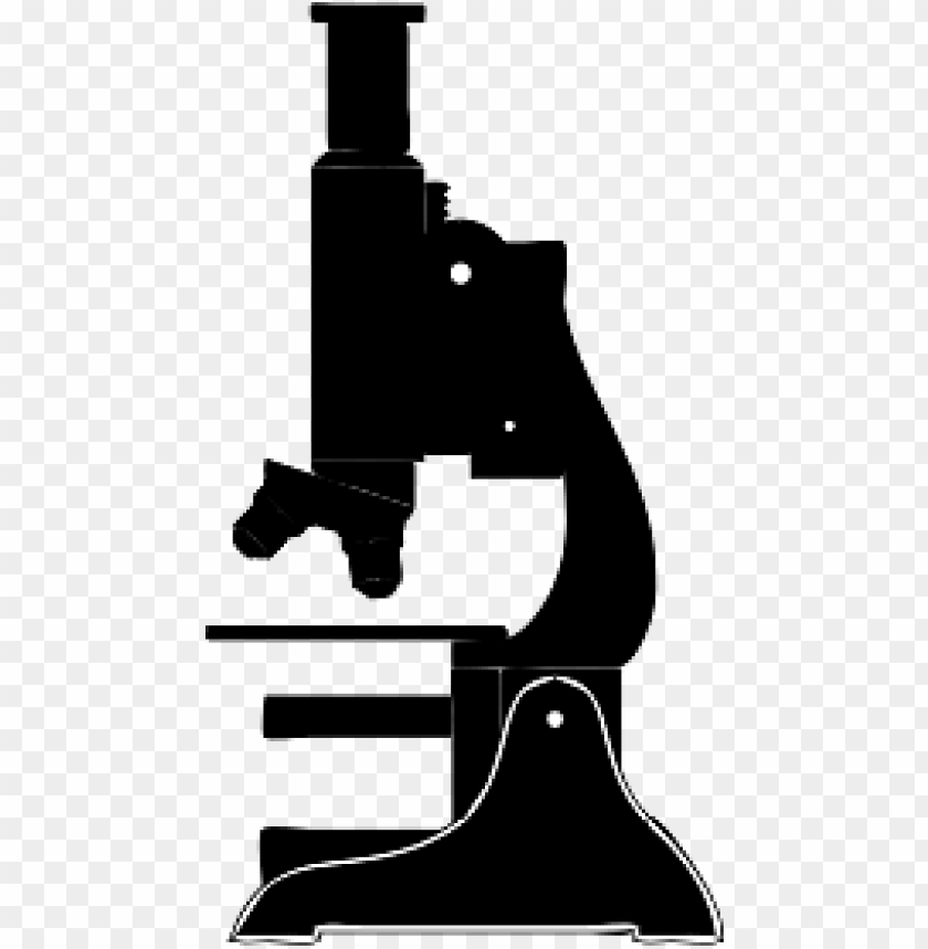 Free download | HD PNG silhouette of a microscope PNG transparent with ...