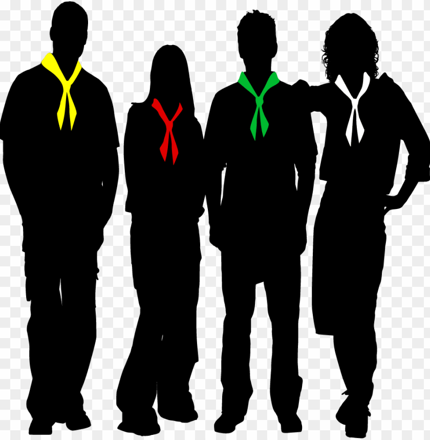 Free download | HD PNG silhouette with scarf scout silhouette PNG ...