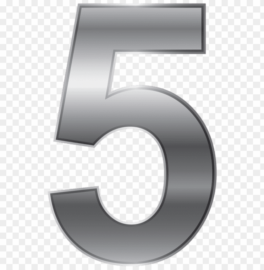 Free download | HD PNG silver number five clipart png photo - 52046 ...