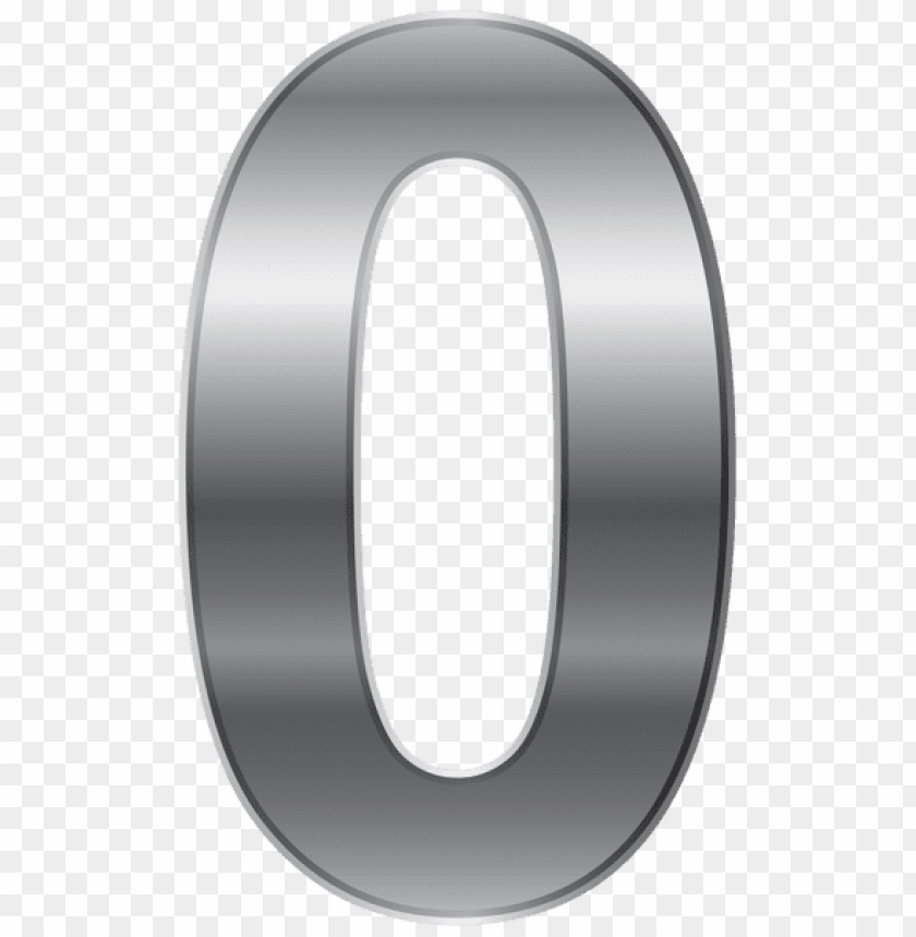 Free download | HD PNG silver number zero clipart png photo - 52041 ...