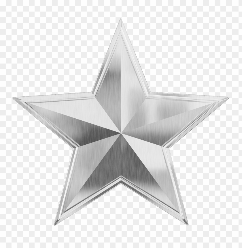 Free download | HD PNG PNG image of shiny metallic silver star with a ...