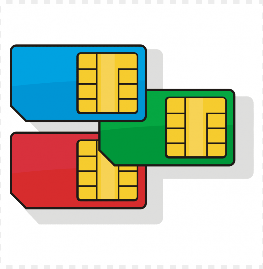 Free download | HD PNG multicolor sim cards png clipart png photo ...