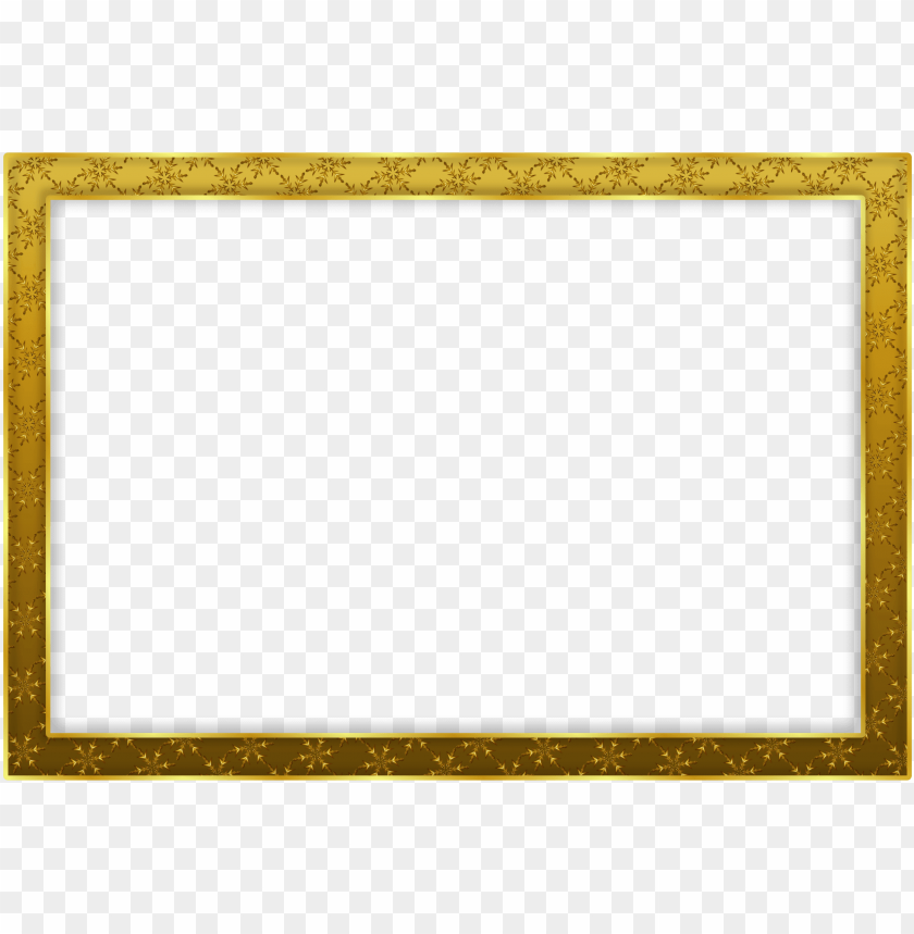 Free download | HD PNG simple gold frame landscape PNG transparent with ...