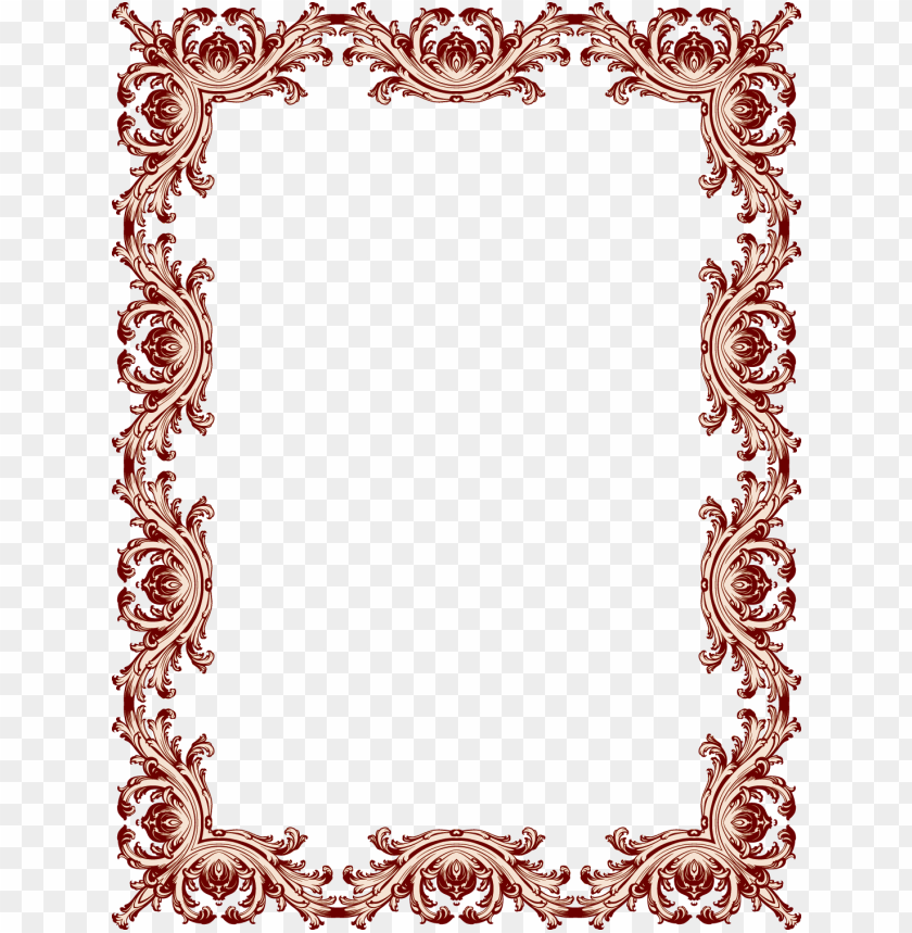 Free download | HD PNG simple vintage borders classic border desi PNG ...