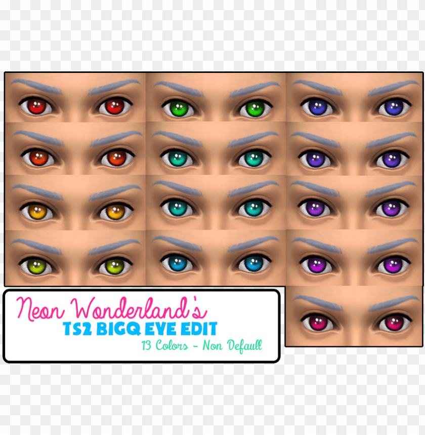 Free download | HD PNG sims 4 neon eyes PNG transparent with Clear ...