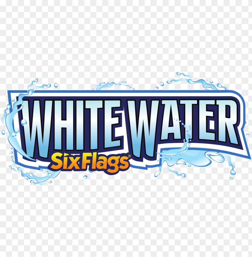 Free download | HD PNG six flags white water logo PNG transparent with ...