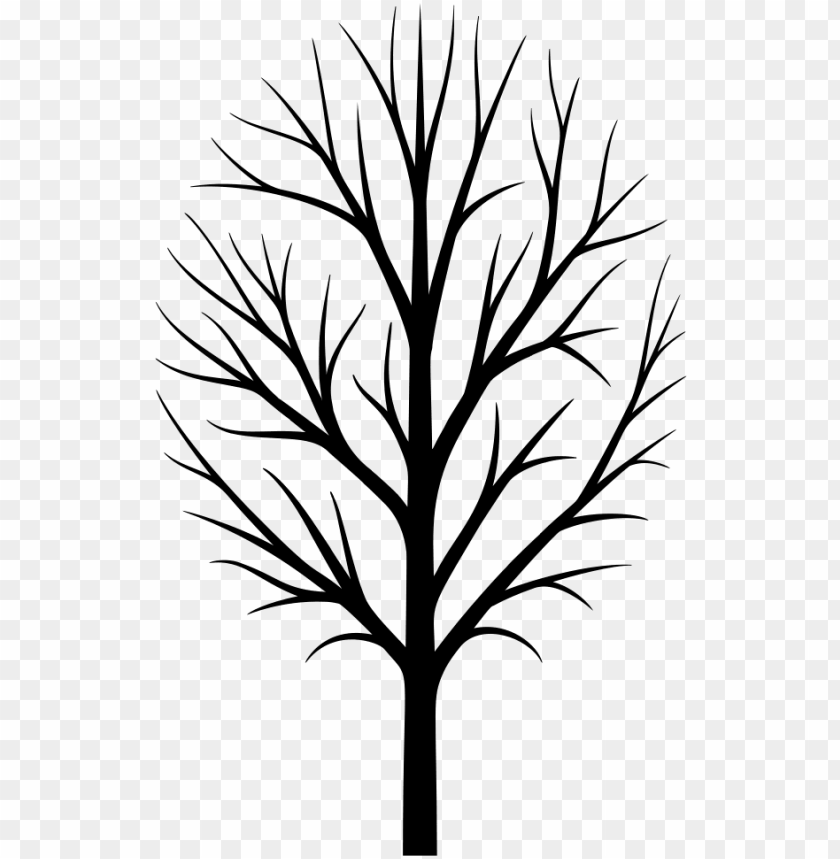 Free download | HD PNG skinny tree silhouette bare tree clipart PNG ...