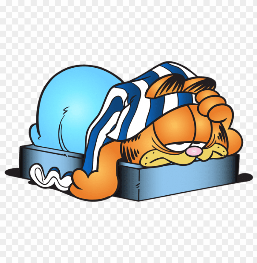 Free download | HD PNG sleeping garfield cartoon transparent clipart ...