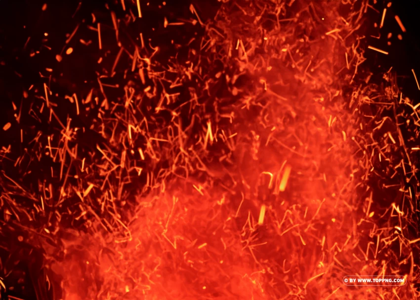 Free download | HD PNG smoke and sparkle effects with fire particles on ...