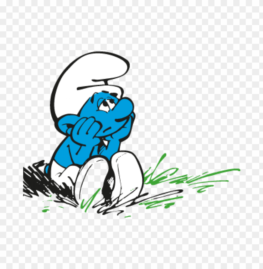 Free download | HD PNG smurf wandering vector logo download free ...