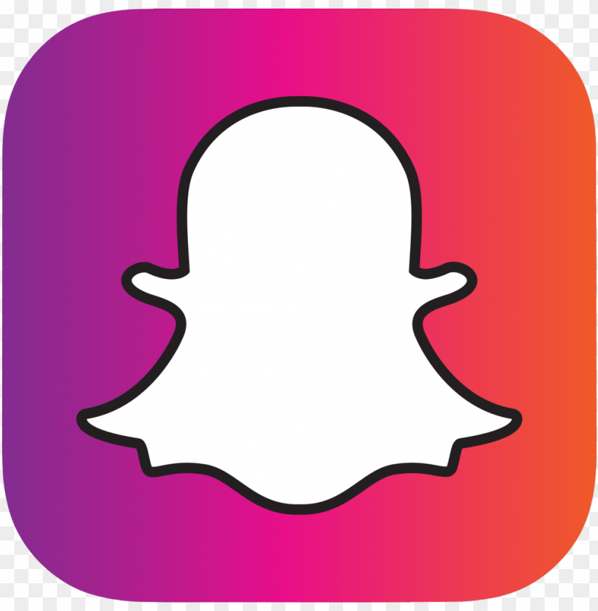 Free download | HD PNG snapchat gradient logo symbol png | TOPpng