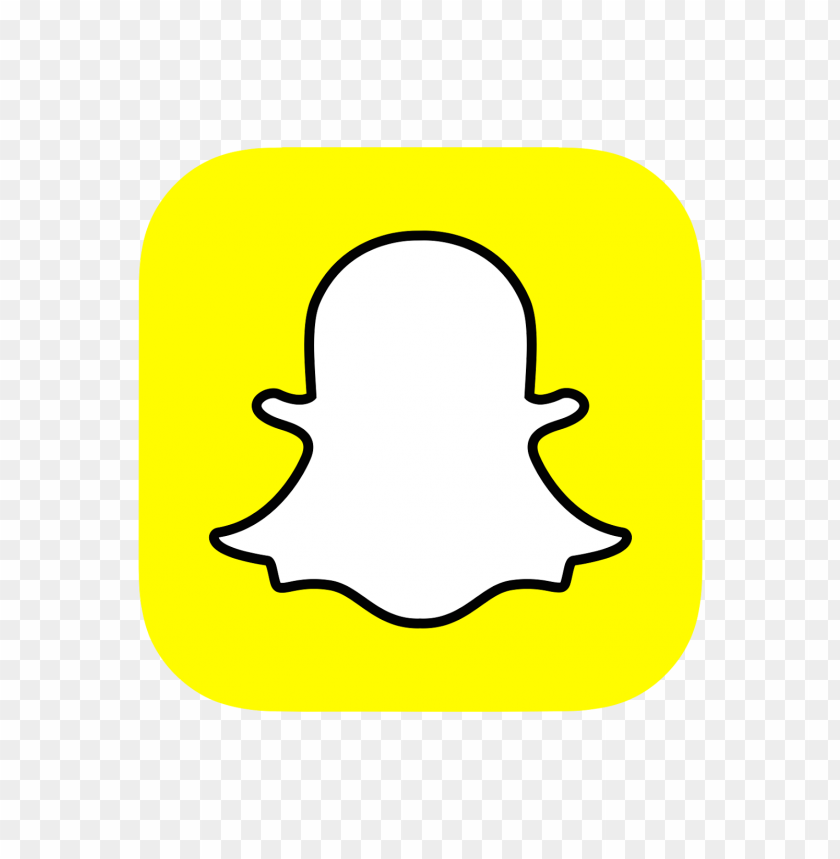 Free download | HD PNG snapchat icon with yellow glow png | TOPpng