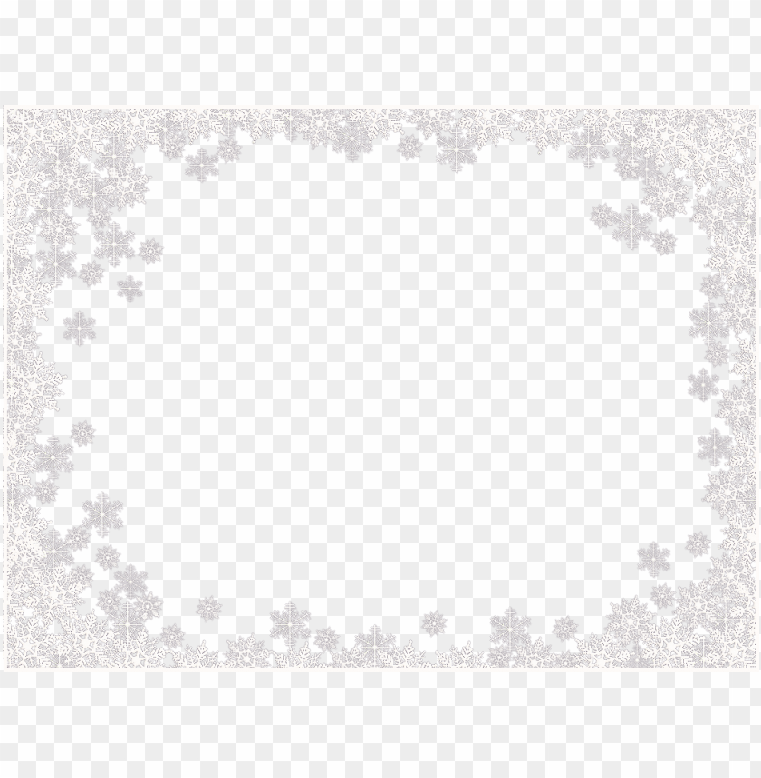 Free download | HD PNG snowflake frame transparent PNG transparent with ...