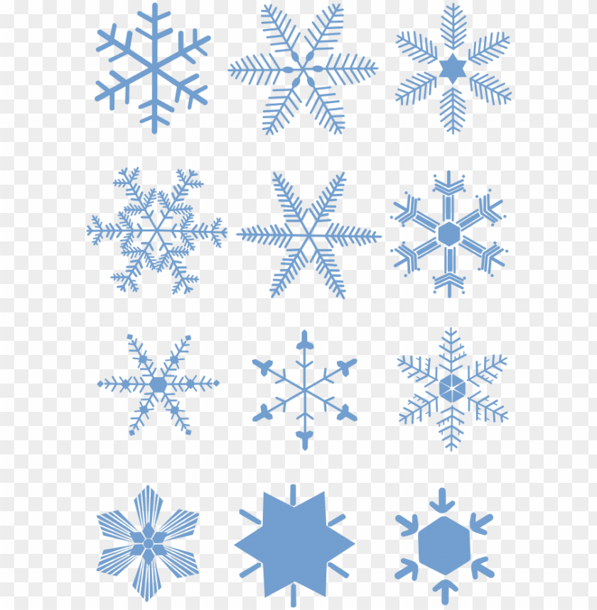 Free download | HD PNG snowflake vector transparent background PNG ...