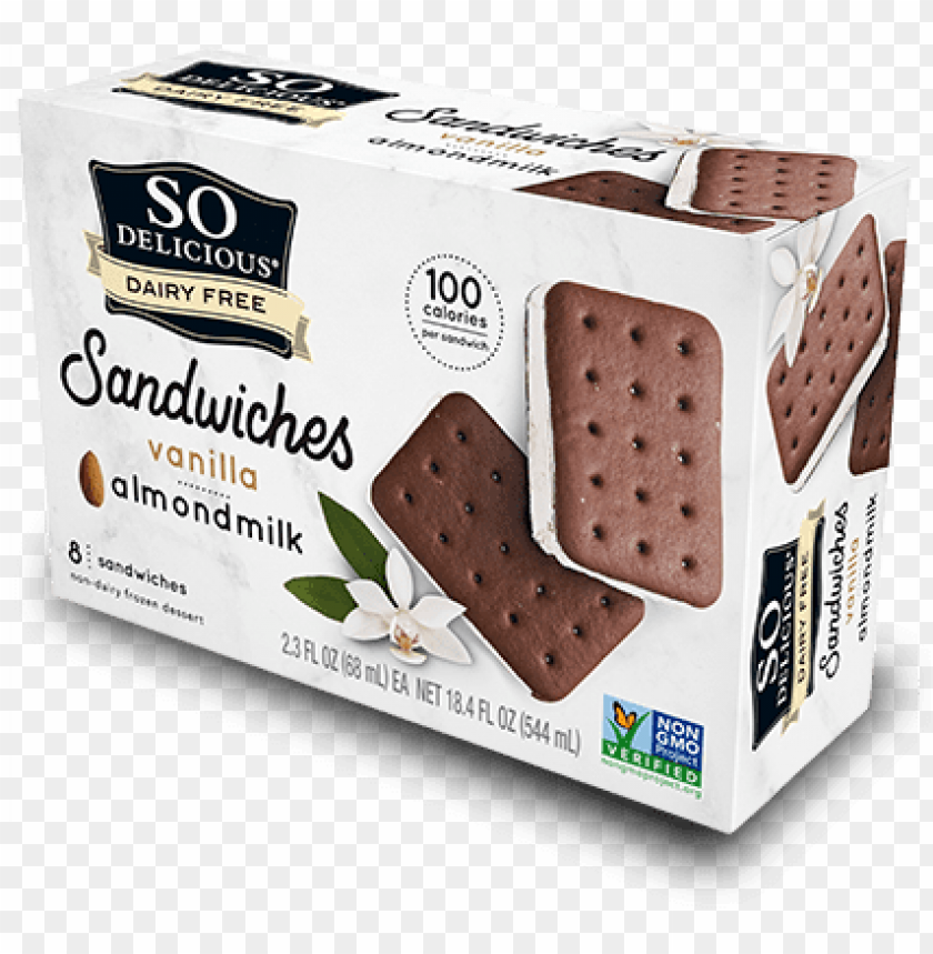 Free download | HD PNG so delicious dairy free ice cream sandwiches PNG ...
