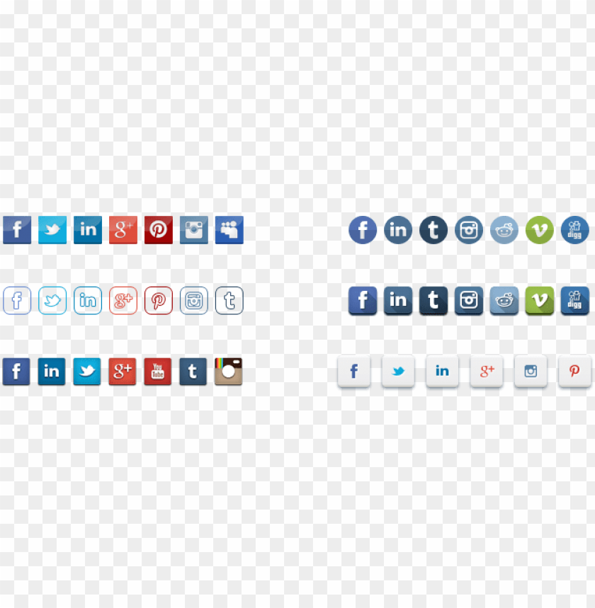 Free download | HD PNG social media icons in your outlook 365 email ...