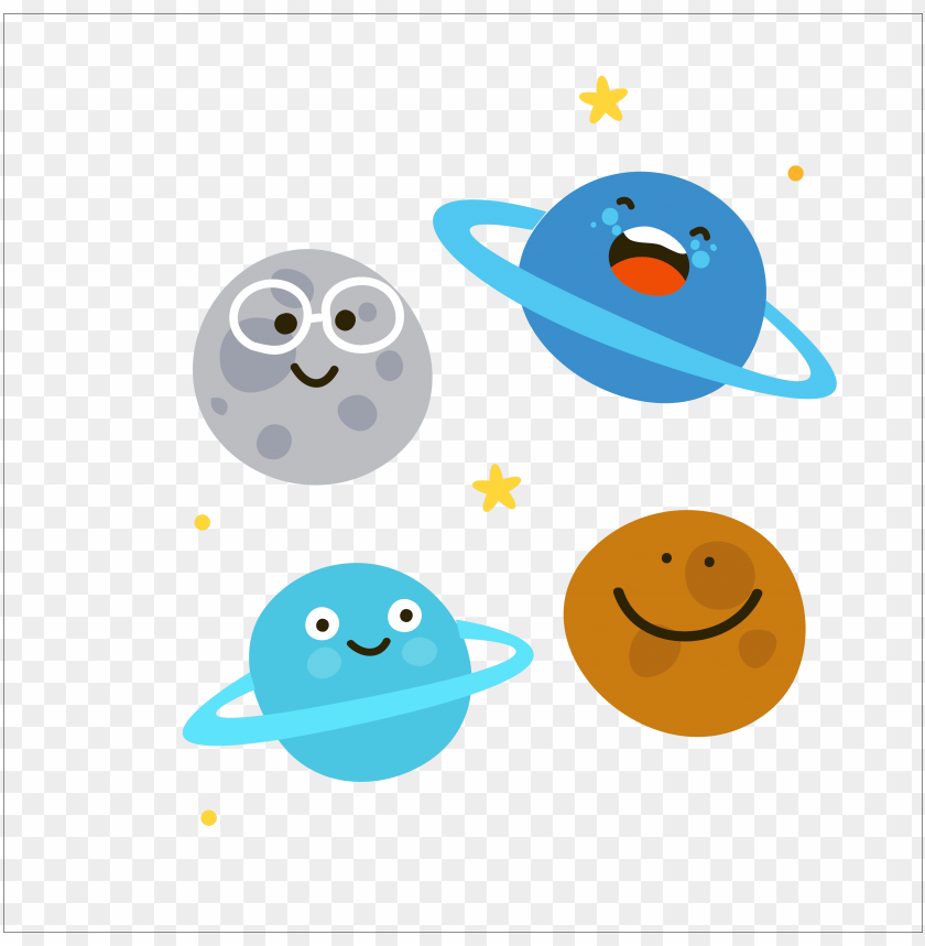 Free download | HD PNG solar system planet cartoon illustration solar ...