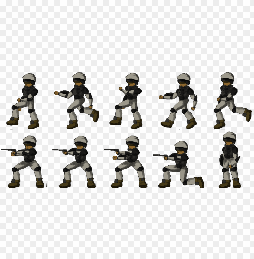 Free download | HD PNG soldier sheet large soldier sprite PNG ...