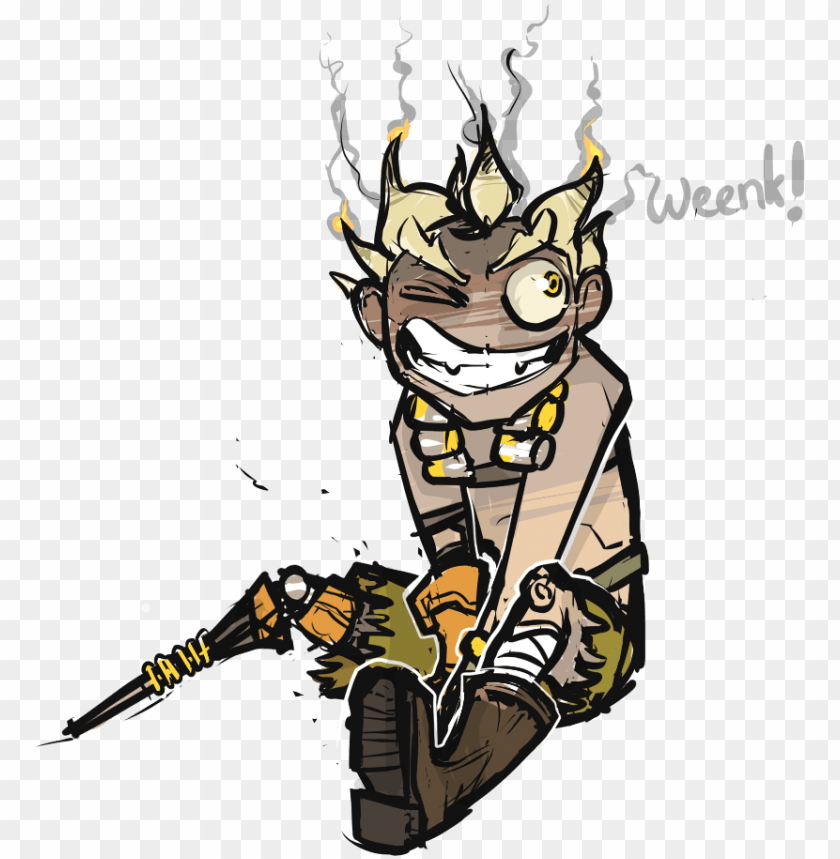 Free download | HD PNG someone told me to draw a cute junkrat from ...