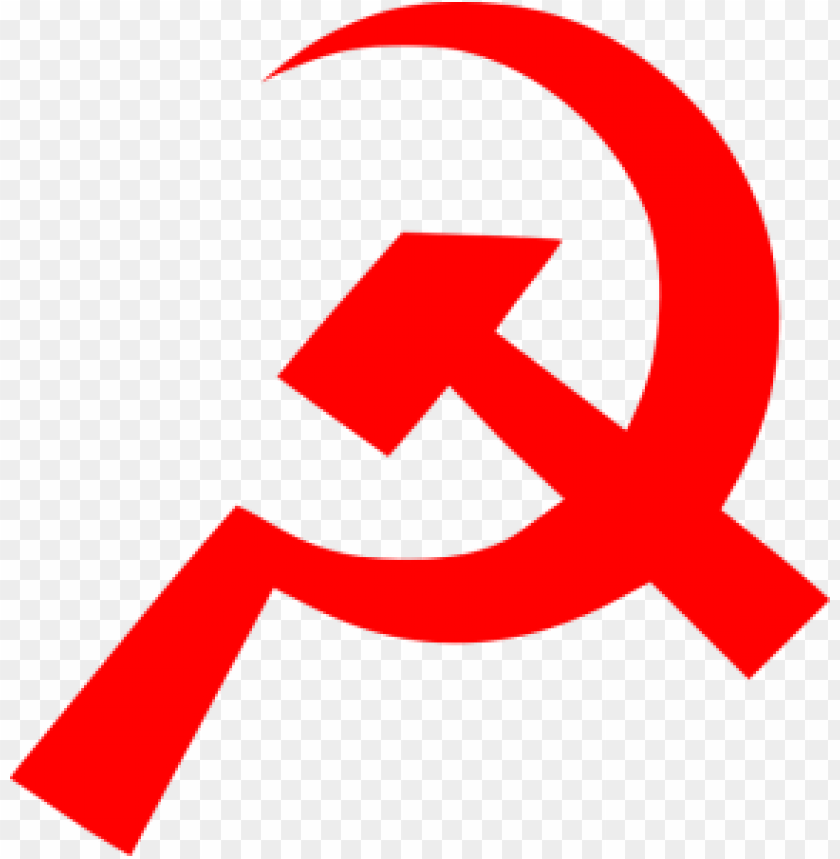 Free download | HD PNG tilted hammer and sickle soviet icon png | TOPpng