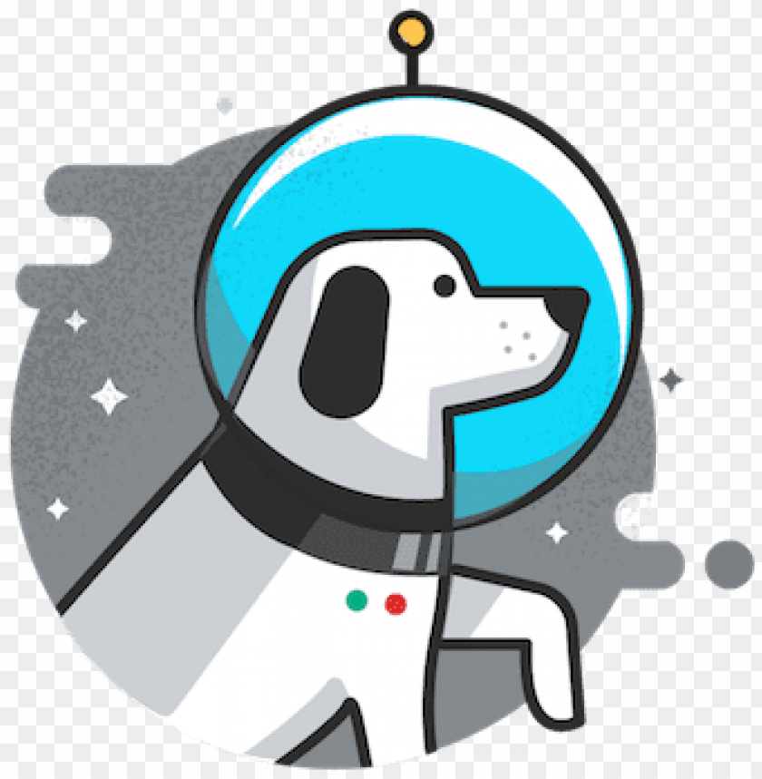 Dog Clipart In Space